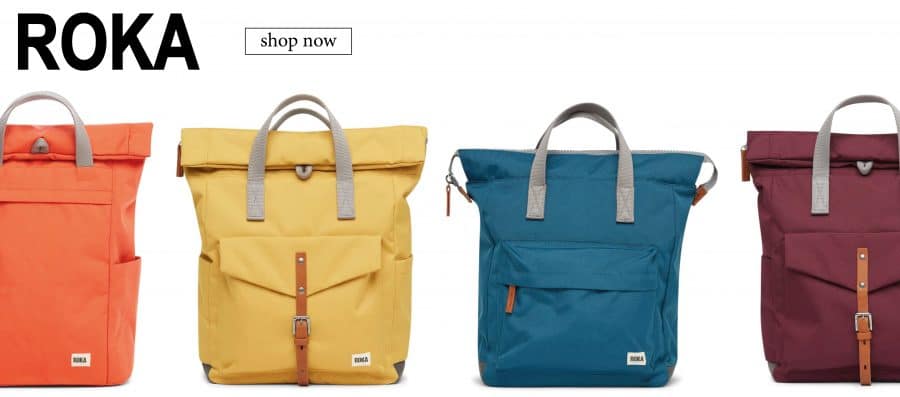 Roka Bags: British Weather's Best Companion - Island Blue Tobermory