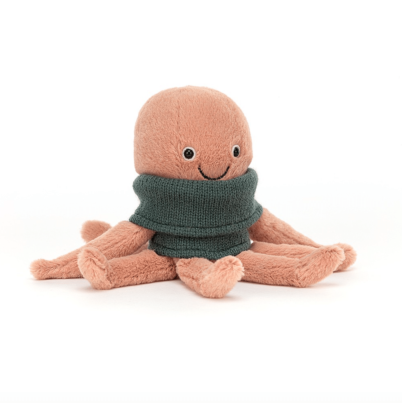 Jellycat Cozy Crew Octopus - Island Blue Tobermory