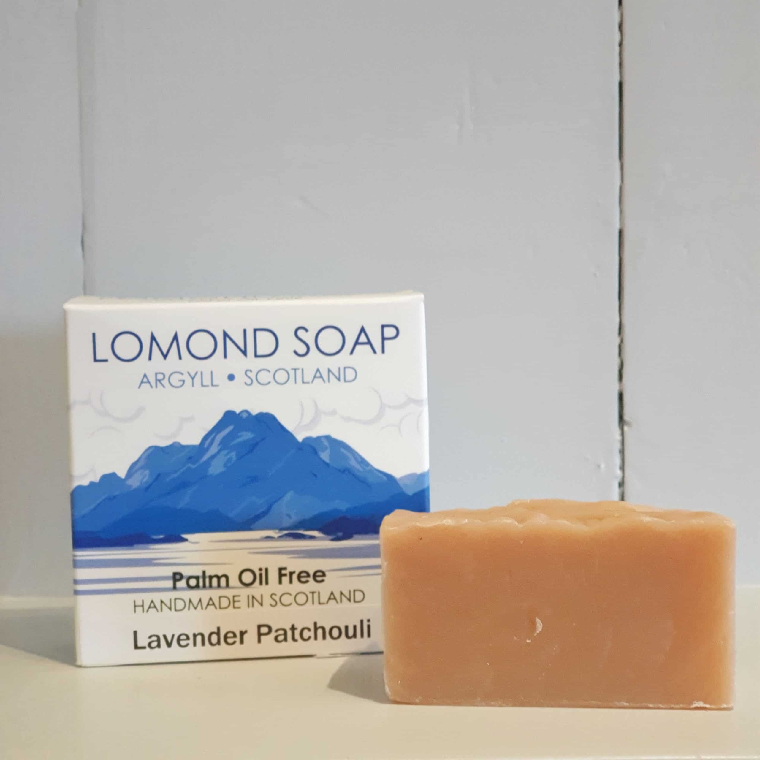 Lomond Lavender Patchouli Soap - Island Blue Tobermory