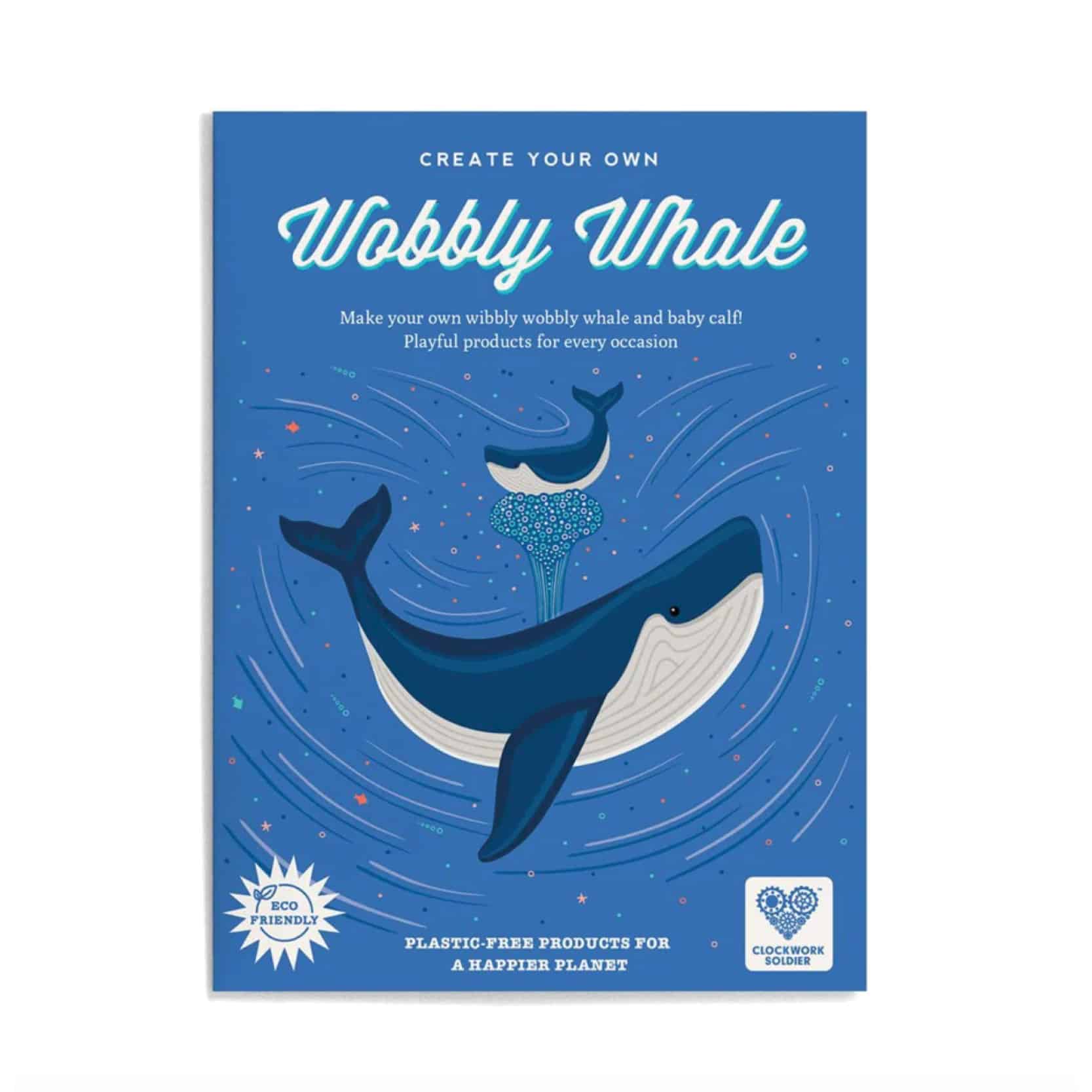 Clockwork Soldier Create Your Own Wobbly Whale - Island Blue Tobermory