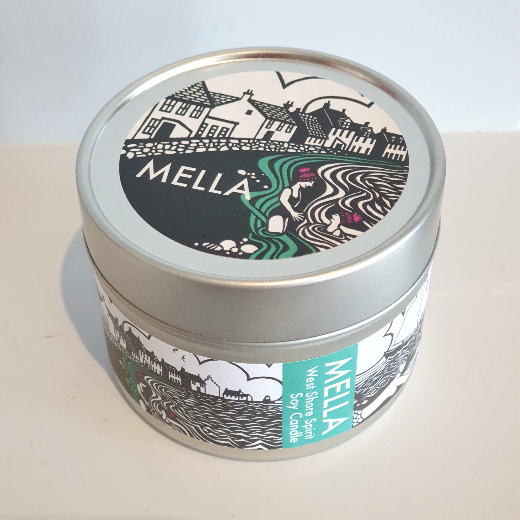 Mella West Shore Spirit Travel Candle - Island Blue Tobermory