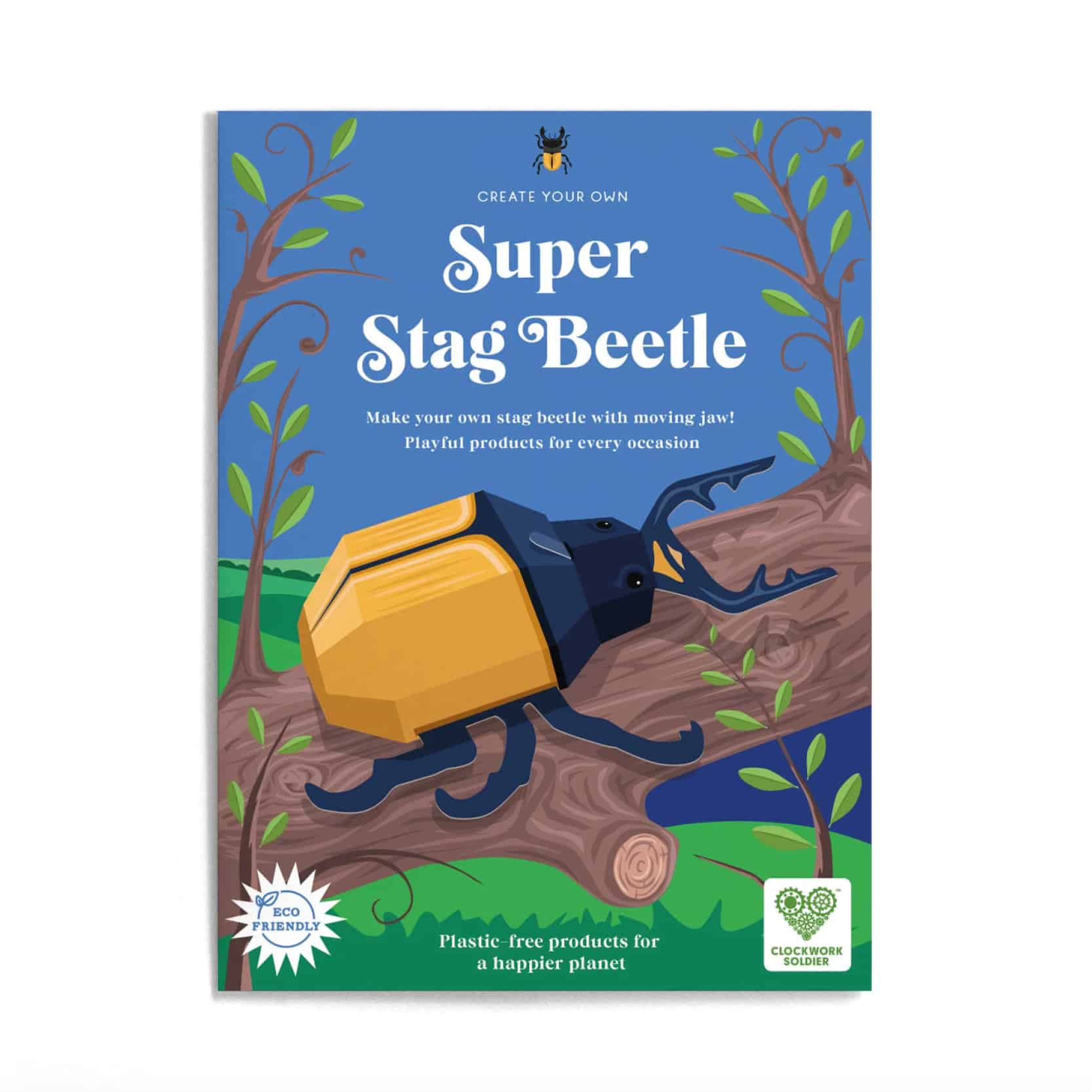 Clockwork Soldier Create Your Own Super Stag Beetle - Island Blue Tobermory