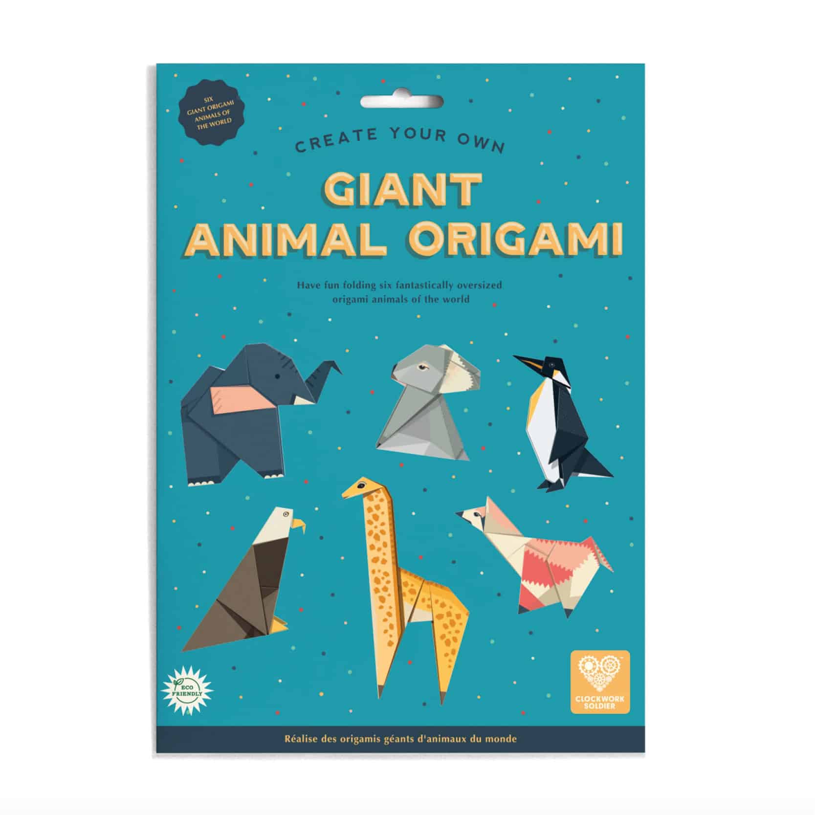 Clockwork Soldier Create Your Own Giant Animal Origami - Island Blue ...