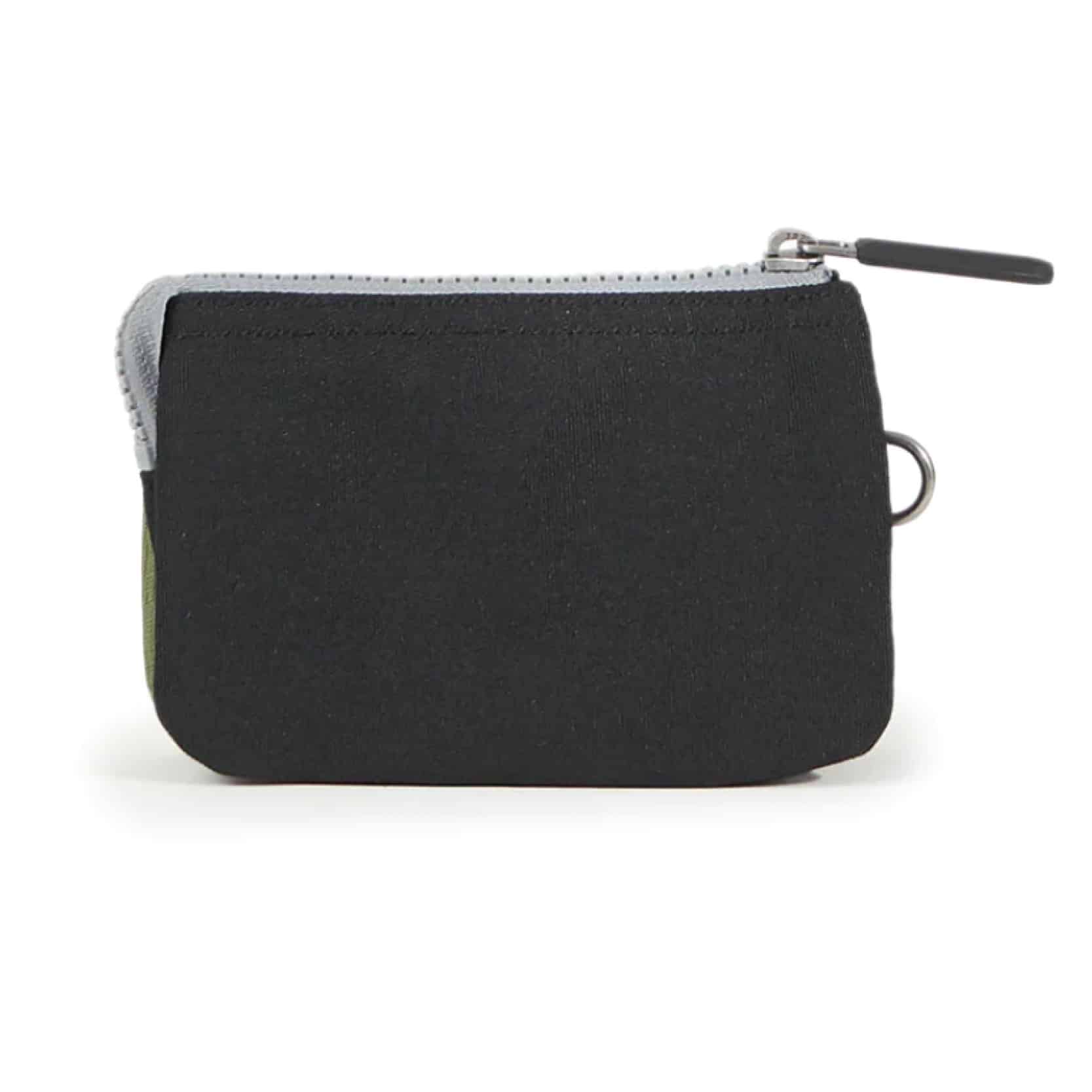 Roka Black Label Small Carnaby Wallet in Granite - Island Blue Tobermory