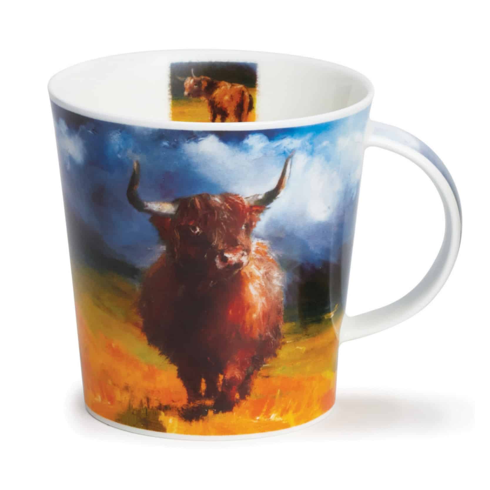 Roaming The Glen Dunoon Mug - Island Blue Tobermory