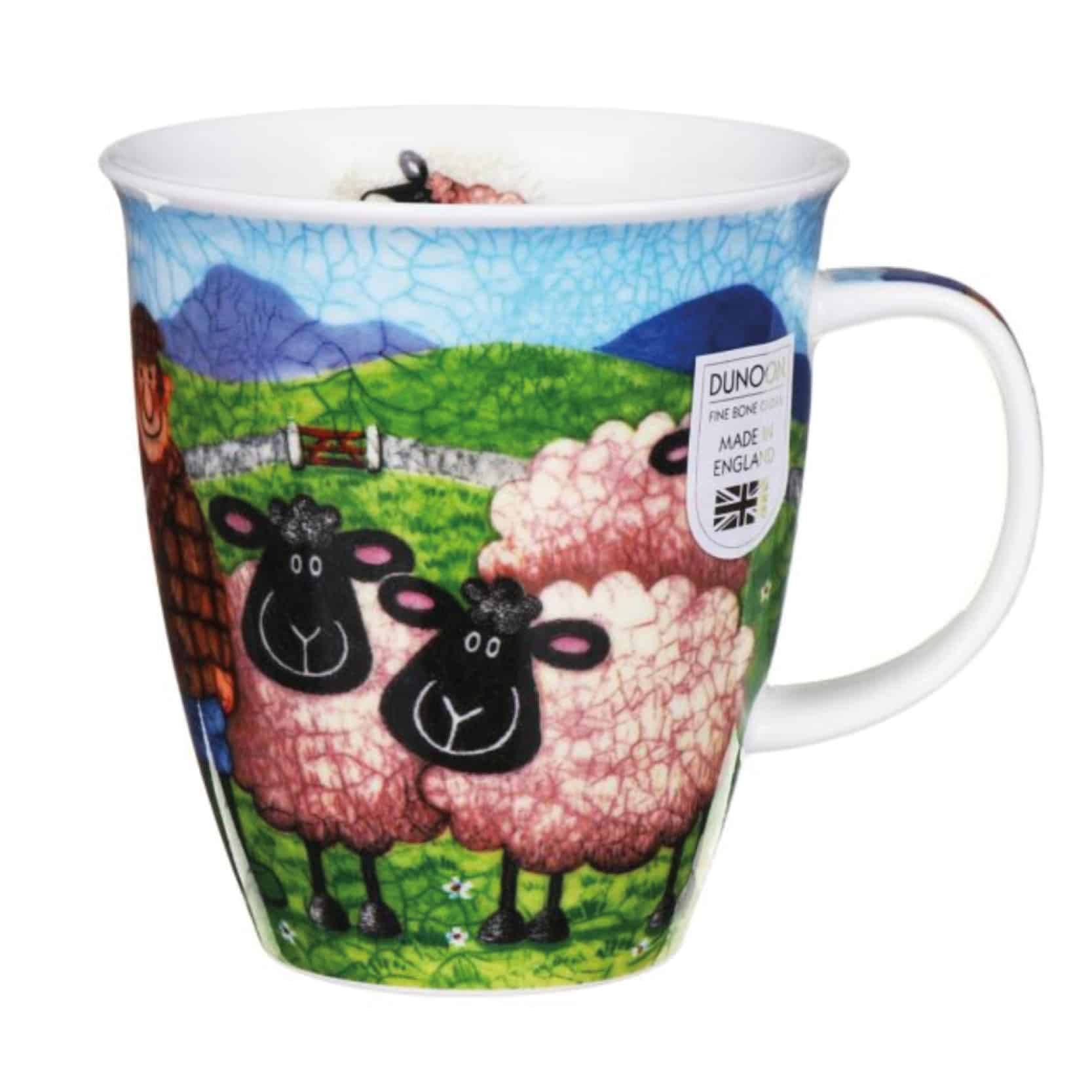 Sheepies Farmer Dunoon Mug - Island Blue Tobermory