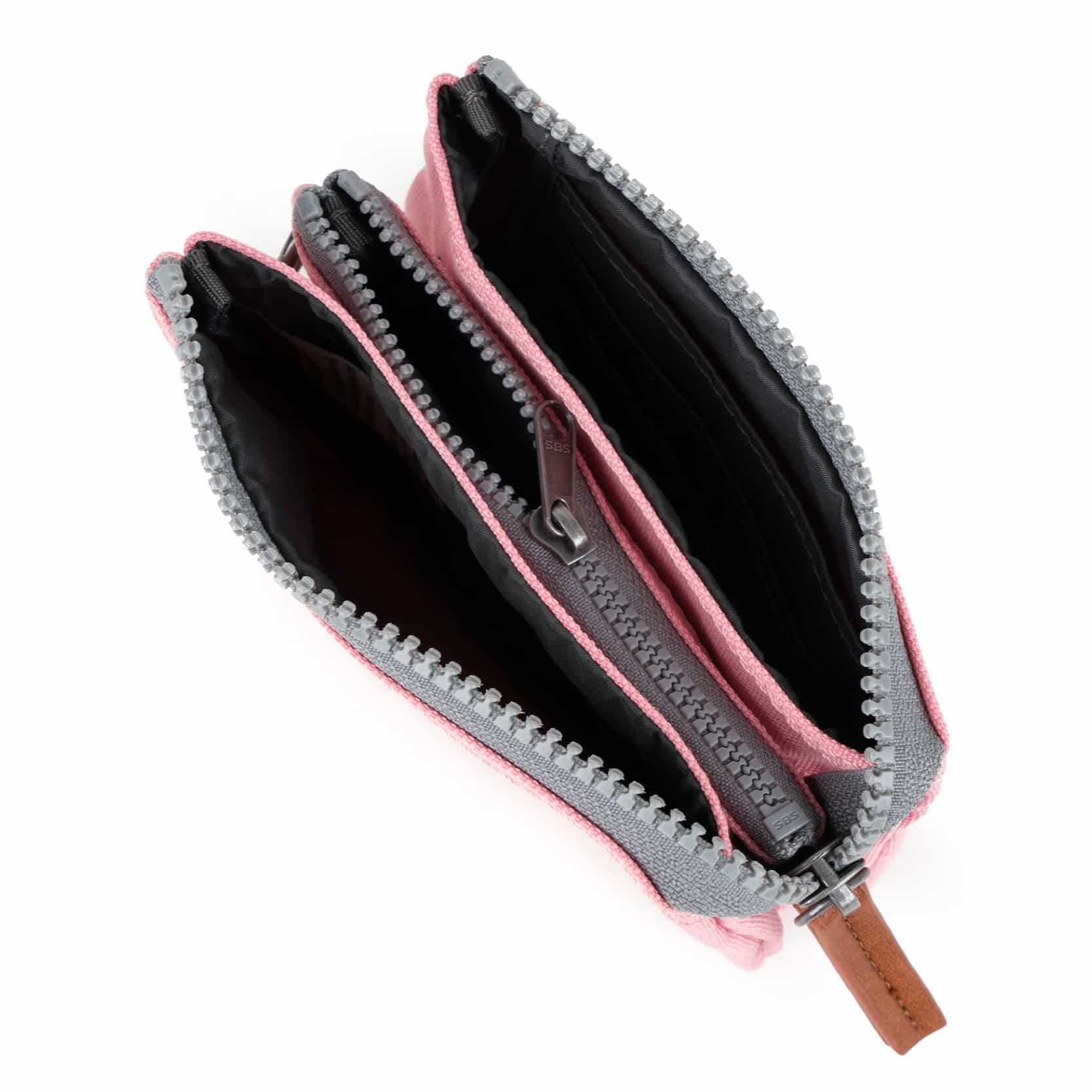 Roka Small Carnaby Wallet in Rose - Island Blue Tobermory