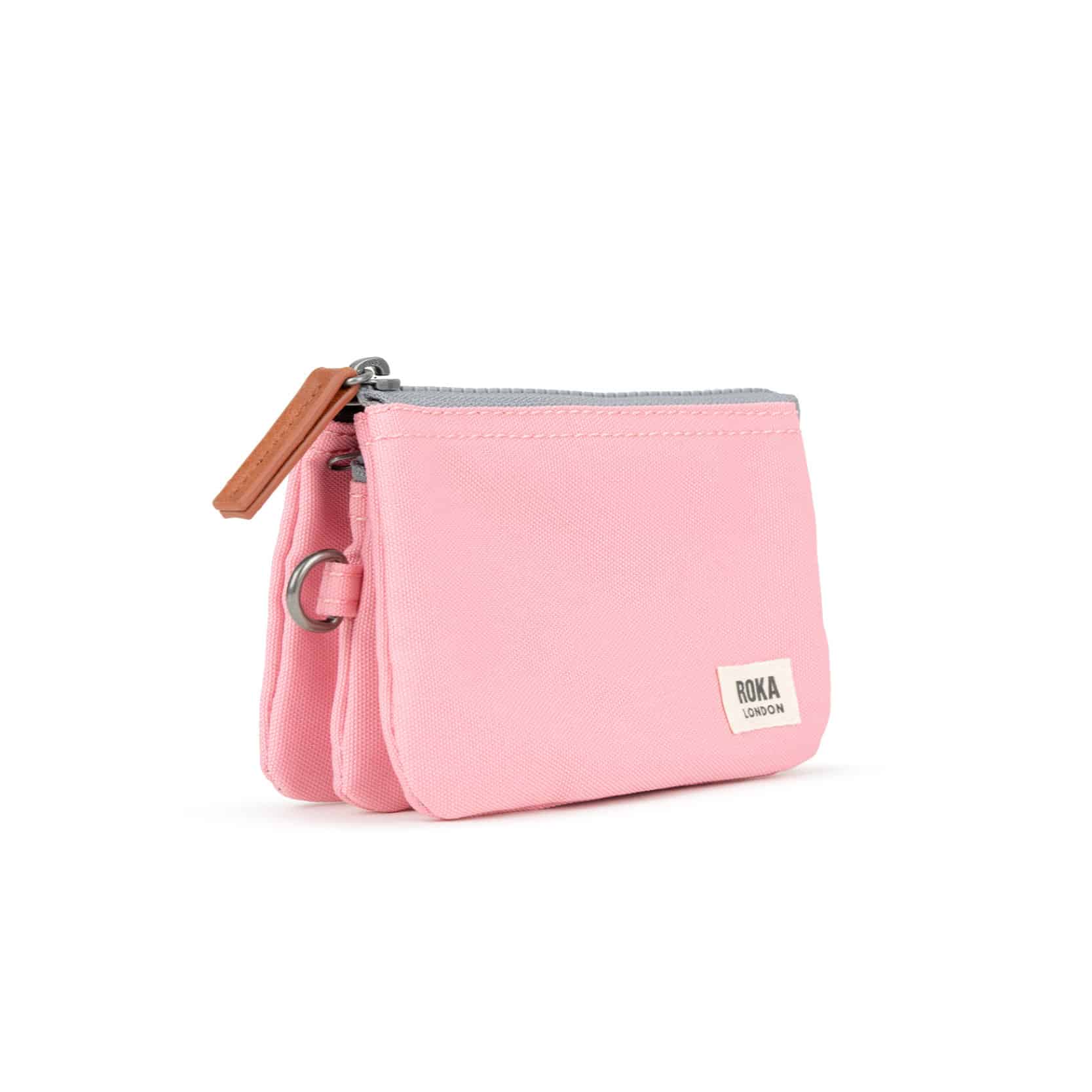 Roka Small Carnaby Wallet in Rose - Island Blue Tobermory