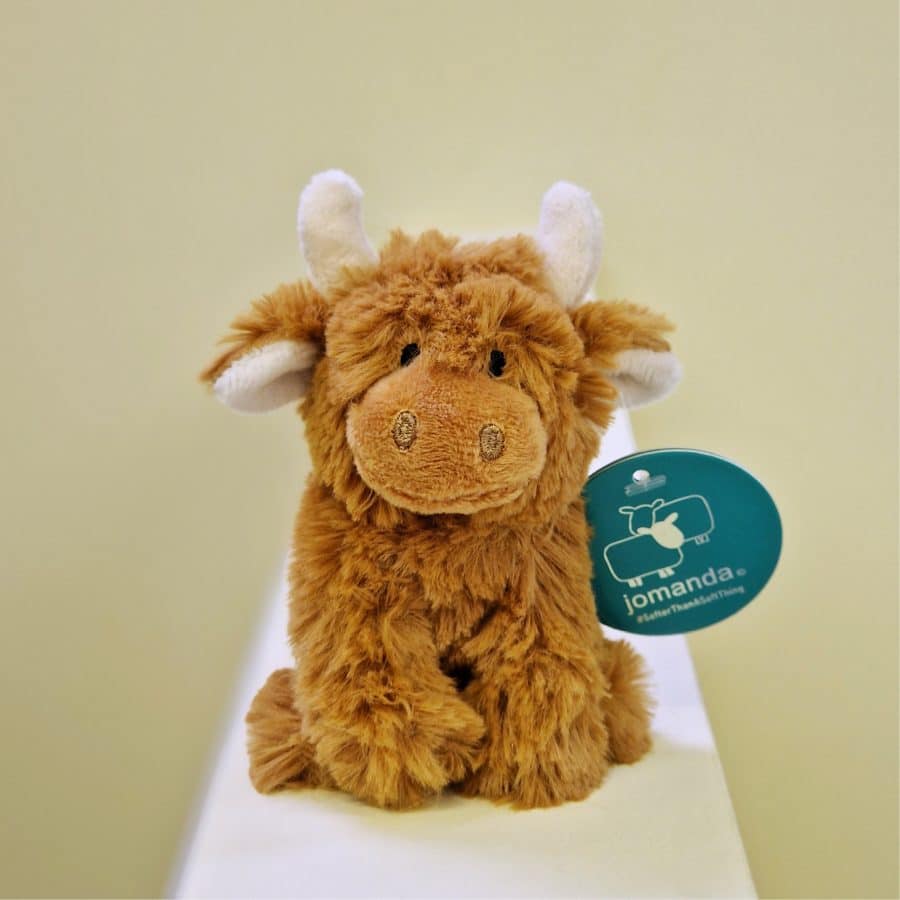 Jomanda Mini Highland Cow - Island Blue Tobermory