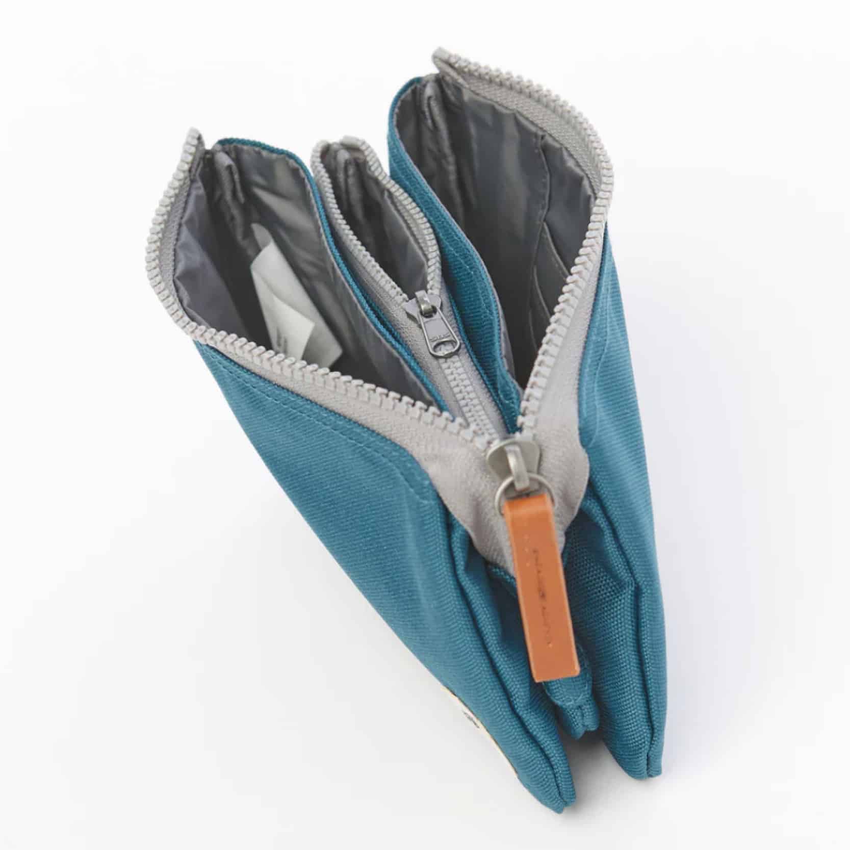 Roka Small Carnaby Wallet in Marine - Island Blue Tobermory