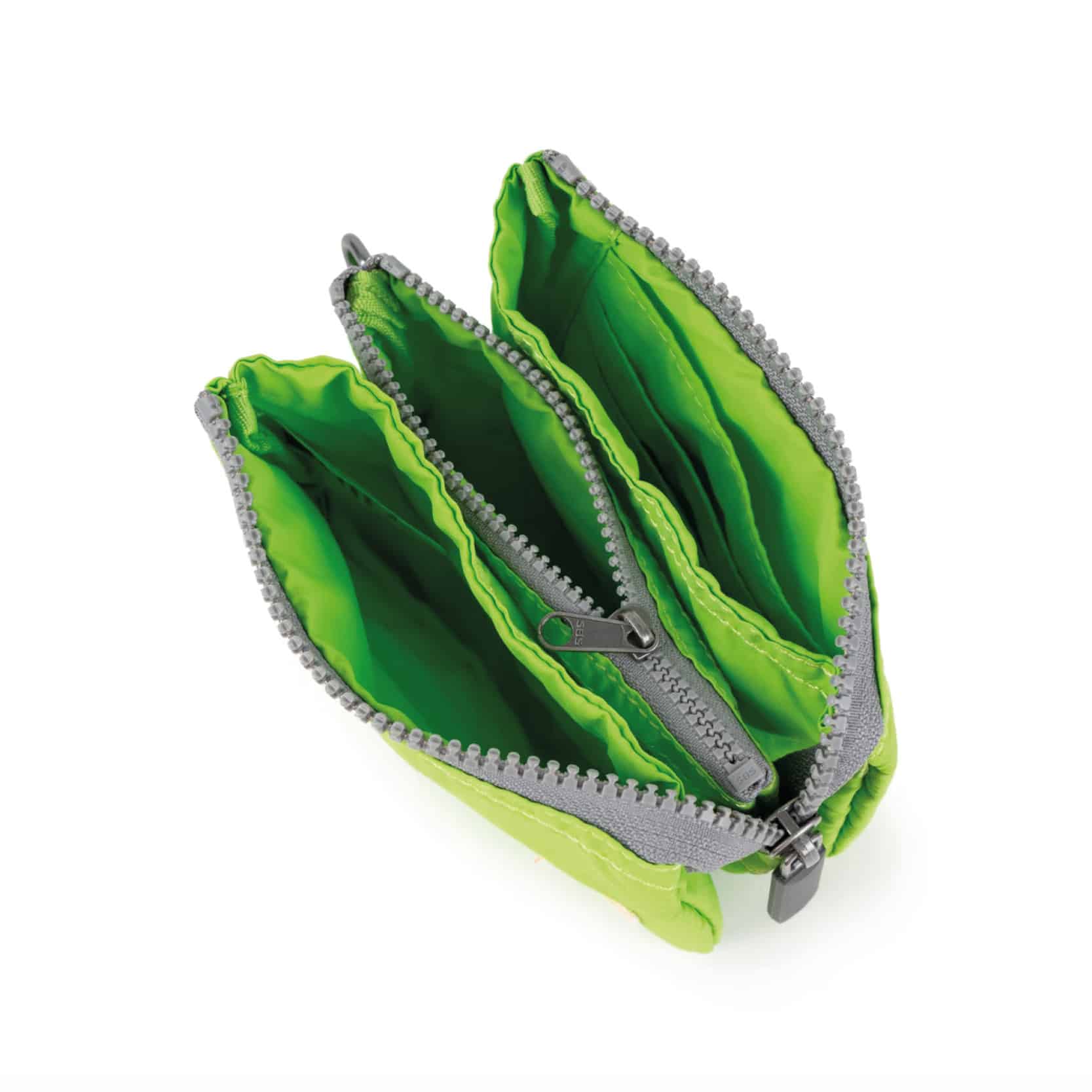 Roka Small Carnaby Wallet in Lime - Island Blue Tobermory