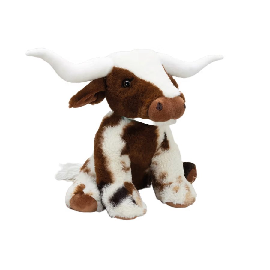 Jomanda Medium Texas Longhorn Cow Soft Toy - Island Blue Tobermory