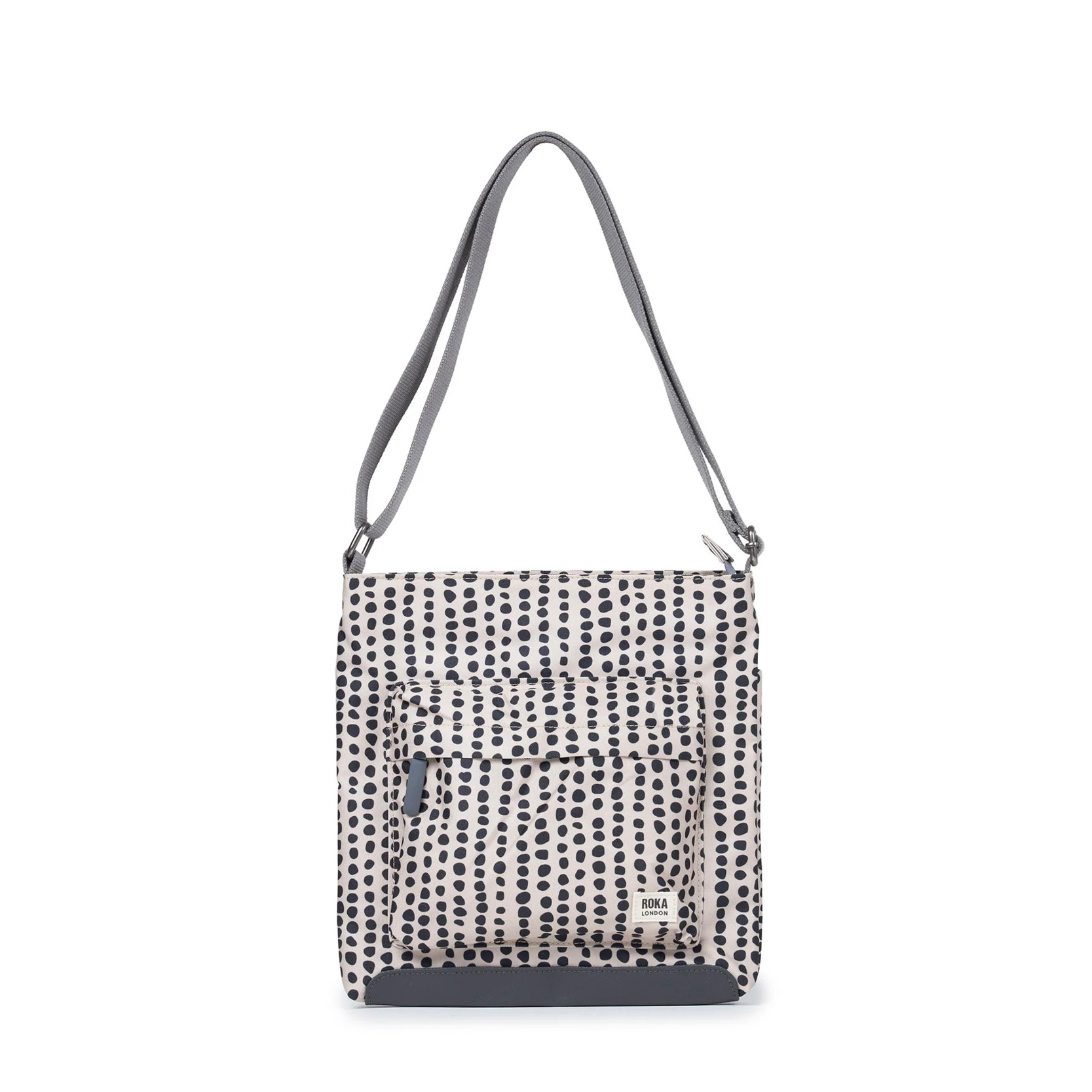 Roka Kennington Bag in Linear Dot - Island Blue Tobermory